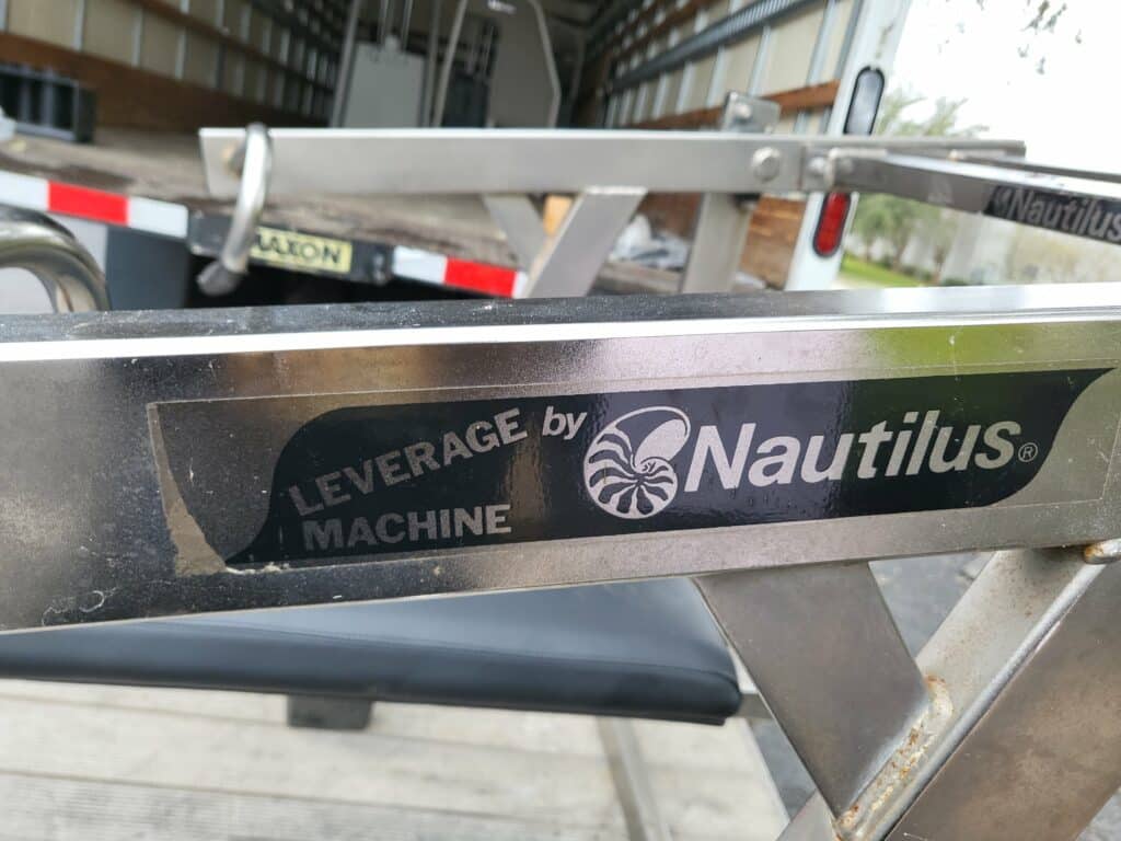Nautilus Chrome Leverage Chest Press - ReFit Nation