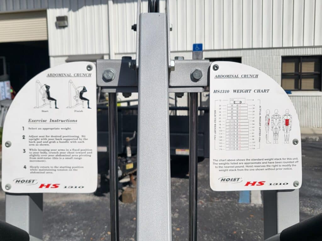 Hoist Fitness Abdominal Crunch HS1310 - ReFit Nation