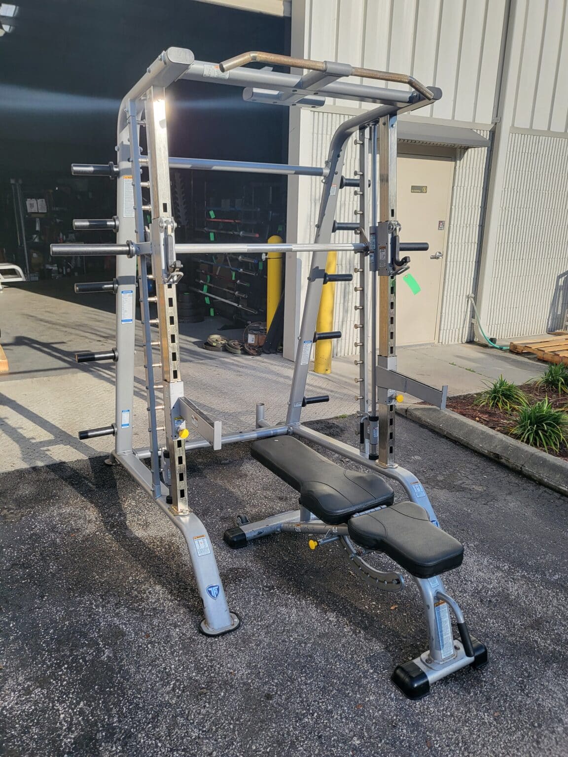 Tuff Stuff Evolution Smith Machine / Half Cage Combo - ReFit Nation