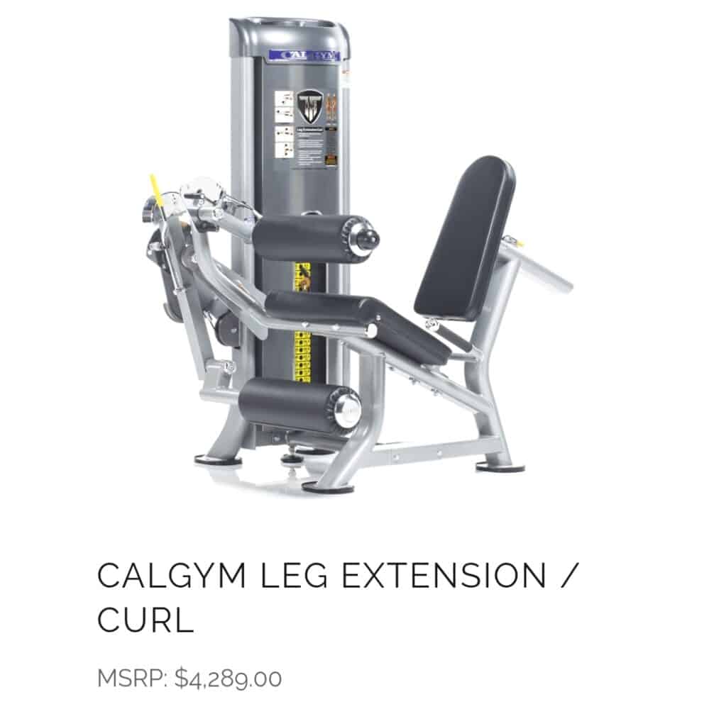 Tuff Stuff CalGym Leg Extension / Curl Combo - ReFit Nation