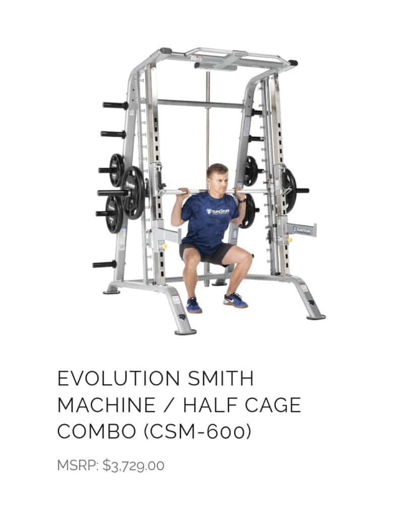 Tuff Stuff Evolution Smith Machine / Half Cage Combo - ReFit Nation