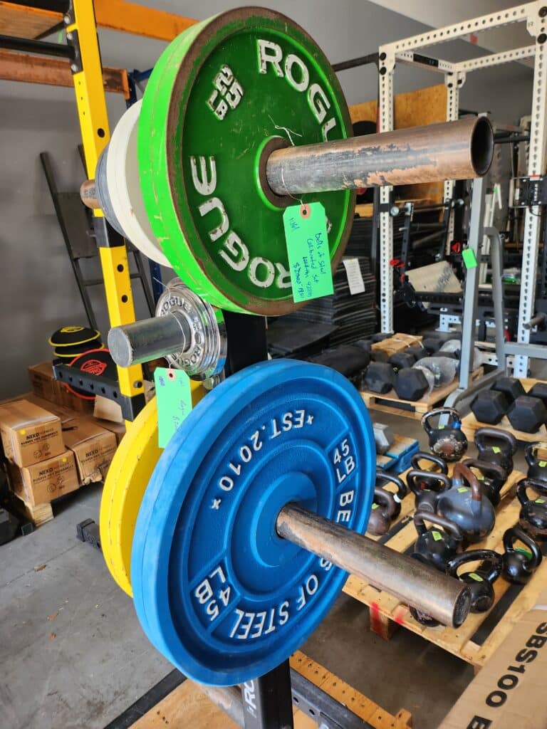 Calibrated Steel Weight Set 248lbs - ReFit Nation
