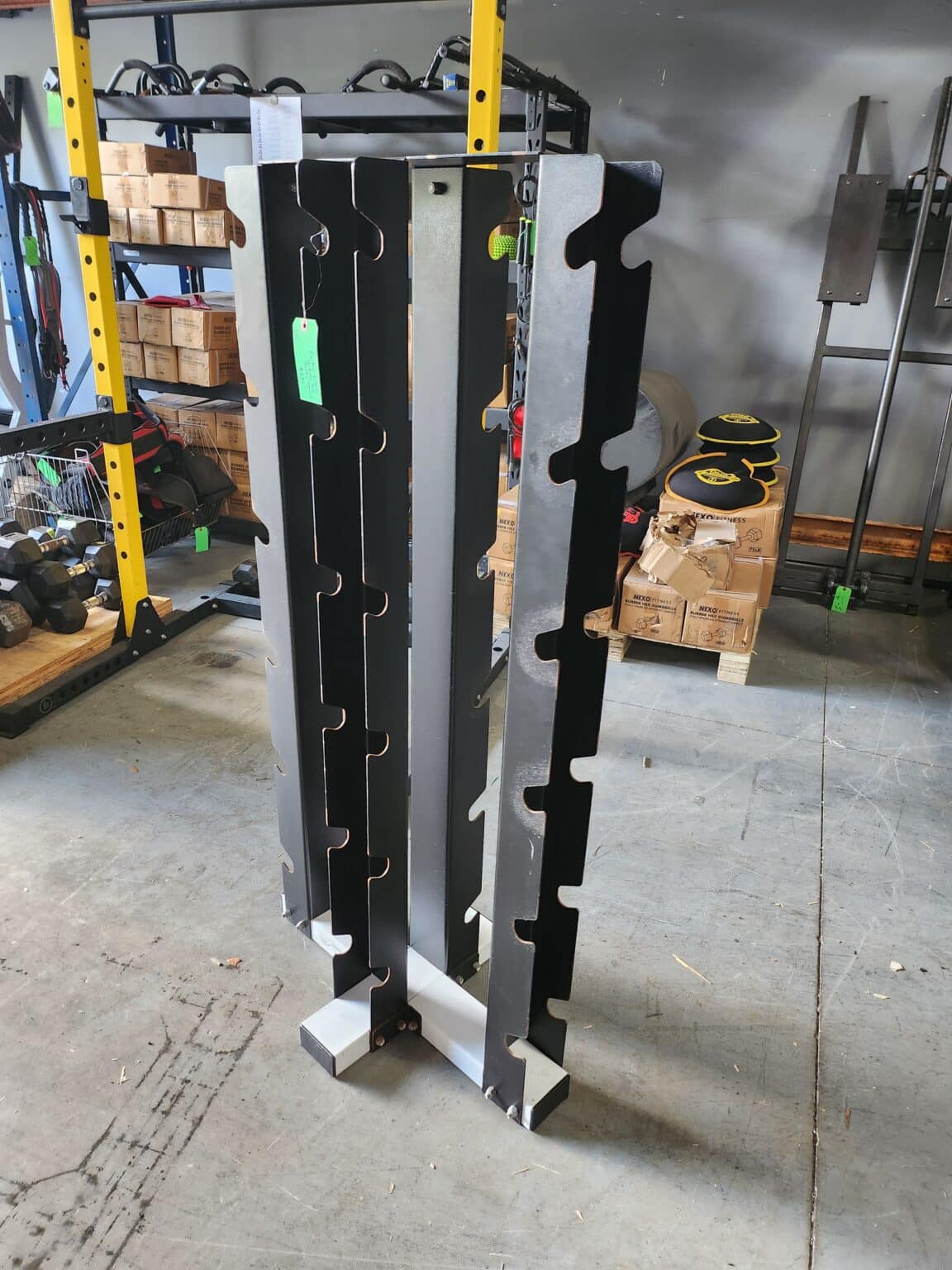 Northern Lights Vertical Dumbbell Rack (Holds 12 pairs) - ReFit Nation
