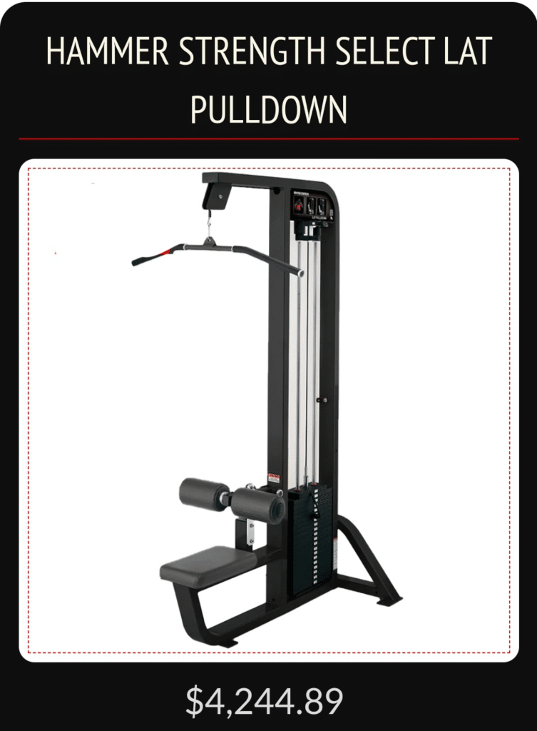 Hammer Strength Lat Pulldown - ReFit Nation