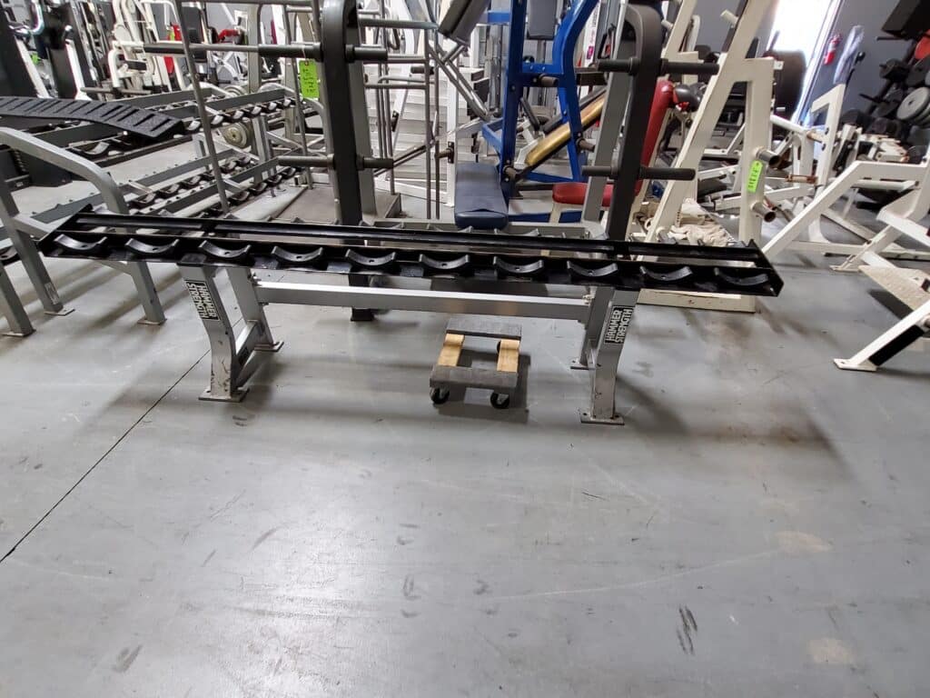 Hammer Strength Single Tier Prostyle Heavy Dumbbell Rack - ReFit Nation