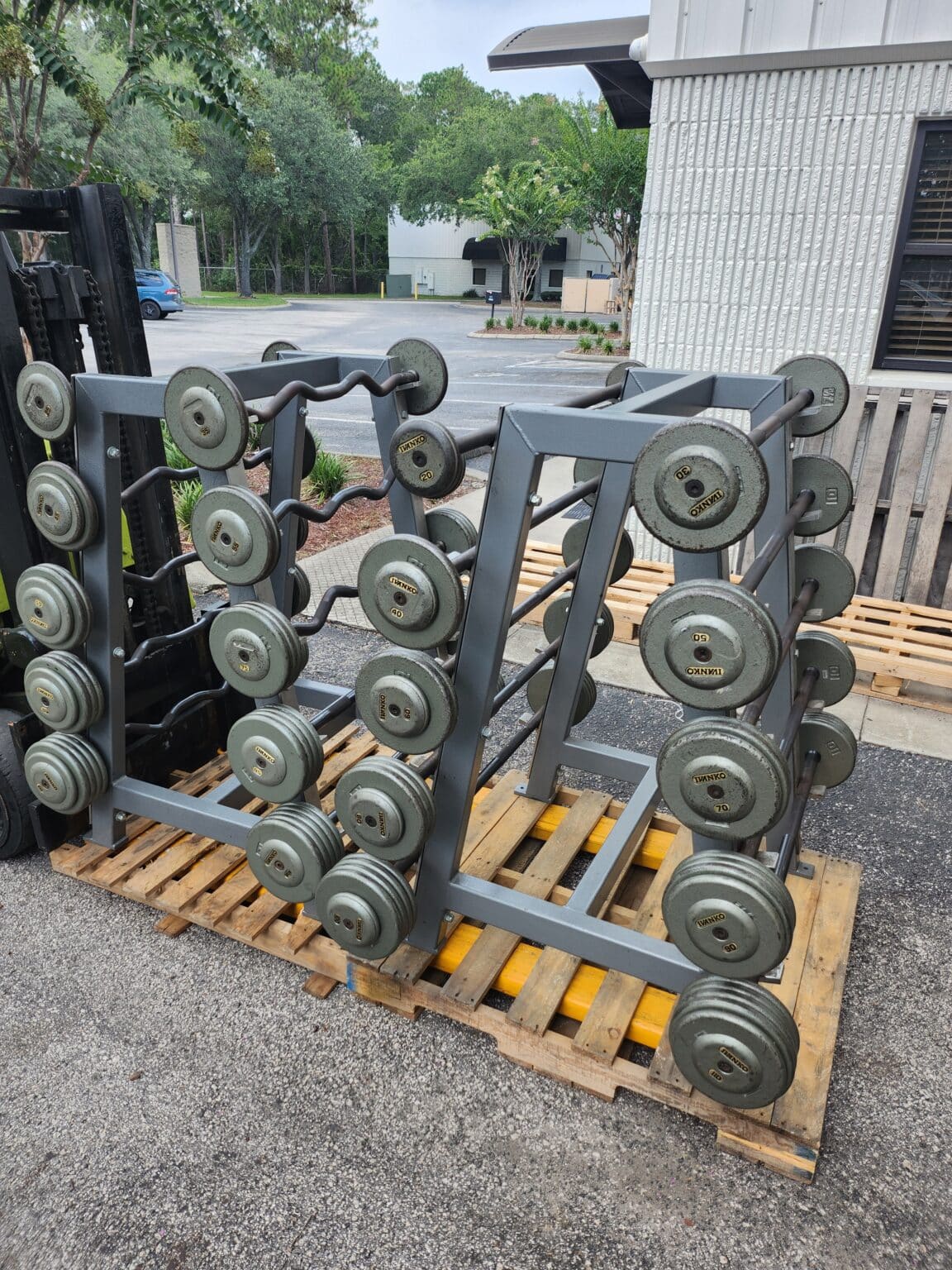 Ivanko Fixed Barbell Set w/ Racks - ReFit Nation
