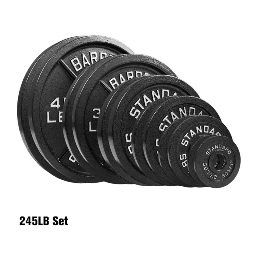 Standard Barbell Olympic Iron Plates - ReFit Nation