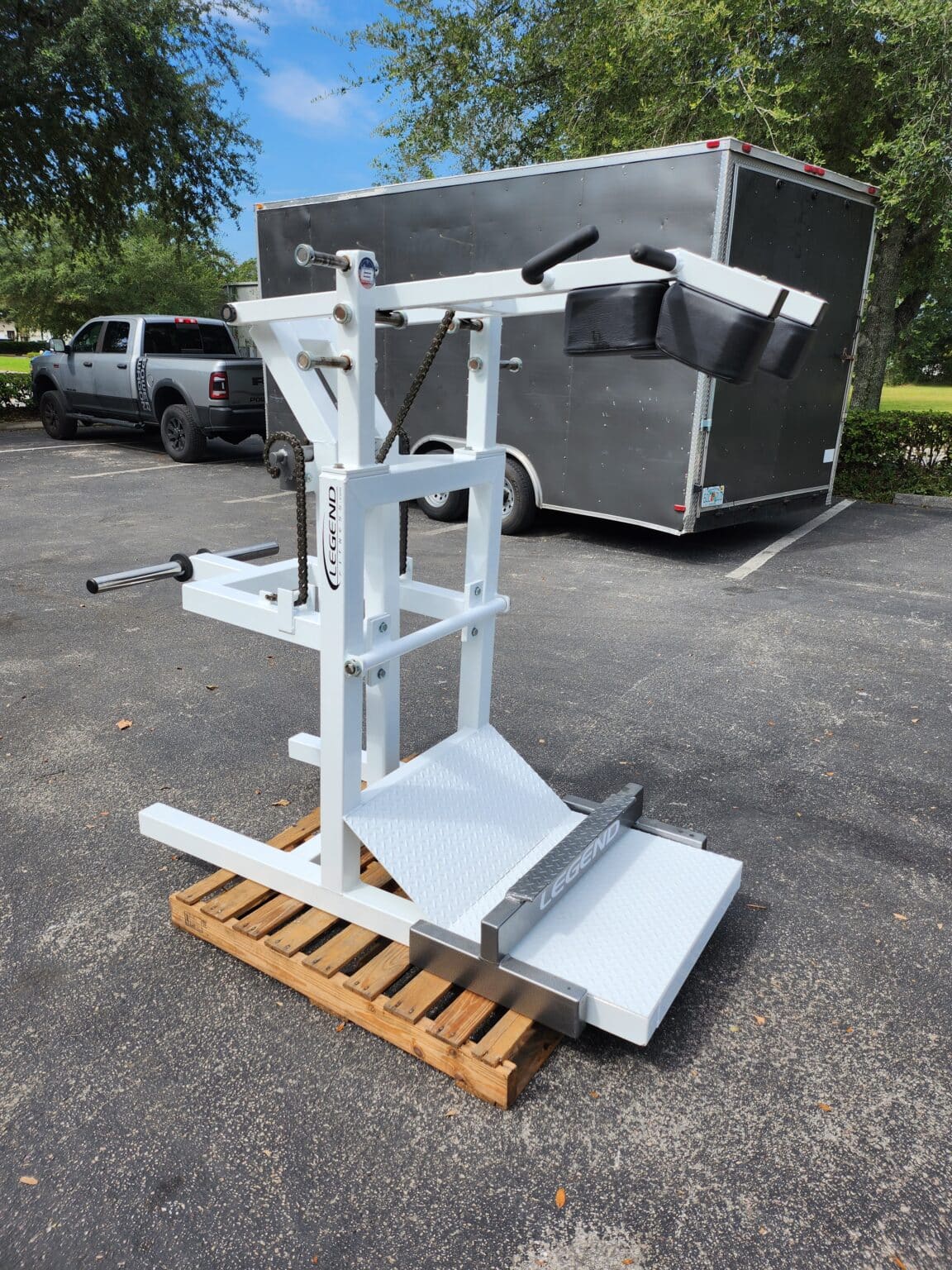 Legend Fitness Squat Machine w/ Calf Blaster - ReFit Nation