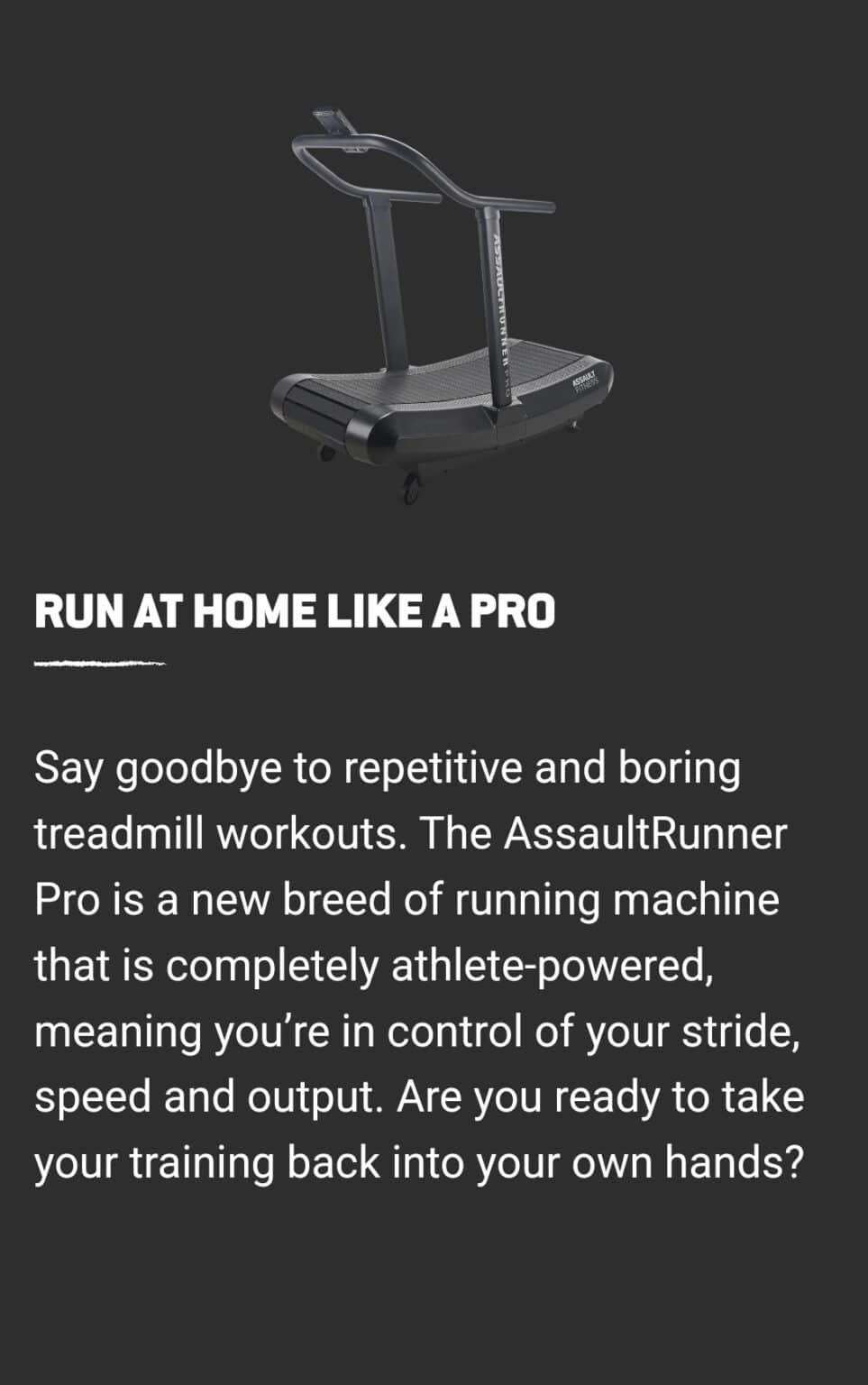 Assault Fitness AssaultRunner Pro - ReFit Nation