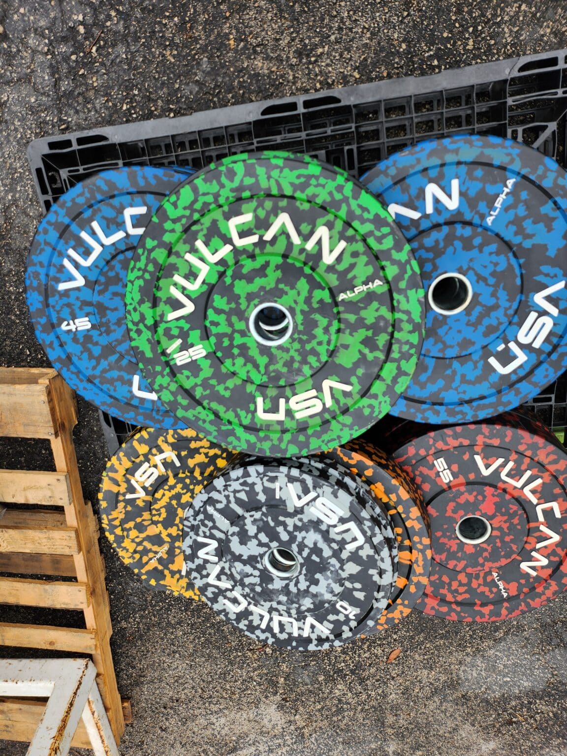 Vulcan Alpha Bumper 550lb set - ReFit Nation